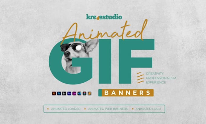 Design animated gif banners, logo and any other gif you need by ...