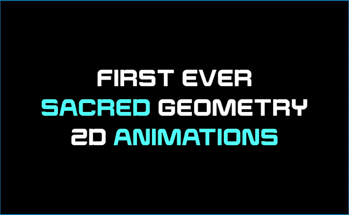 Design and convert your sacred geometry logo into animations by Lets ...