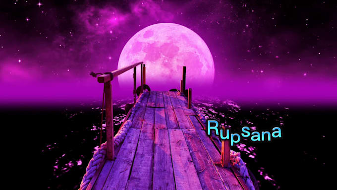 Create animation exclusive meditation, relaxing sleep music video by ...