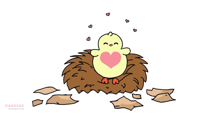 Create custom frame by frame hand drawn 2d animations by Saniax | Fiverr