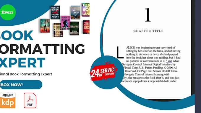 Do book editing and formatting for you, amazon kdp, ebook, and paperback by Aakashkohant | Fiverr