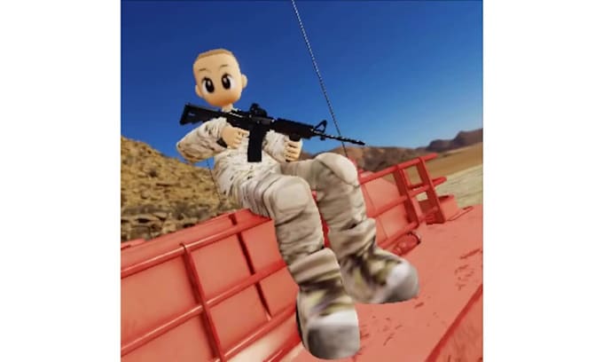 Create stylized 3d low poly character model assets props in psx n64 ps1 ...