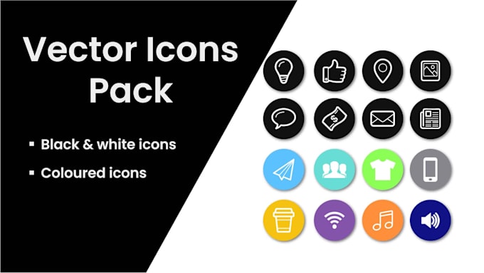 Design professional vector icons and custom flat icons by Falaqashfaq07 ...