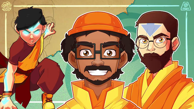 Draw avatar characters for you by Serenadesilva | Fiverr