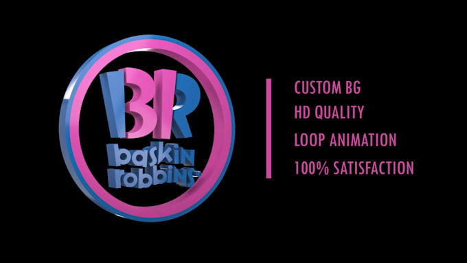 Create a 3d rotating logo animation spin loop or gif by Omer136 | Fiverr