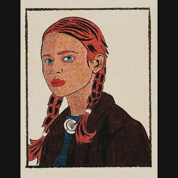 Draw retro vintage comic portrait from your photo by Baguskrishna | Fiverr