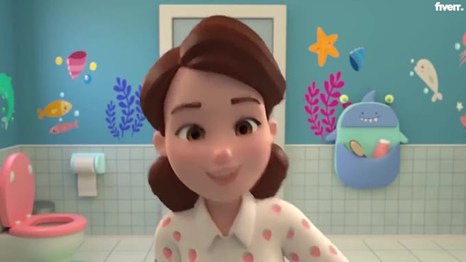 Kids animation, kids rhymes, nursery rhymes, 3d explainer video, cinema ...