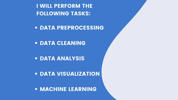 Do machine learning classification and regression problems by Furqankhalil13 | Fiverr