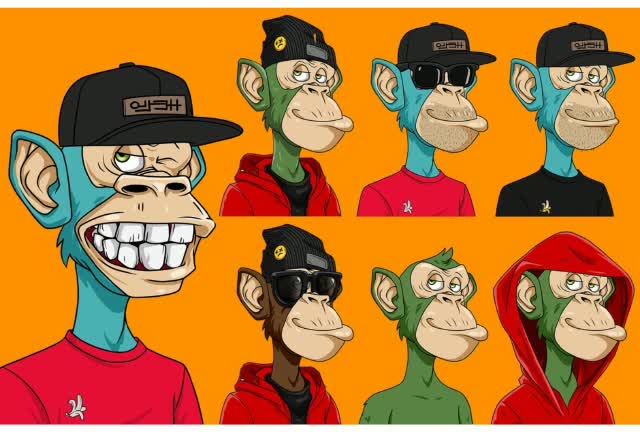 Generate unique 2d nft art with 100 1k 10k nfts collection by Logotyper ...