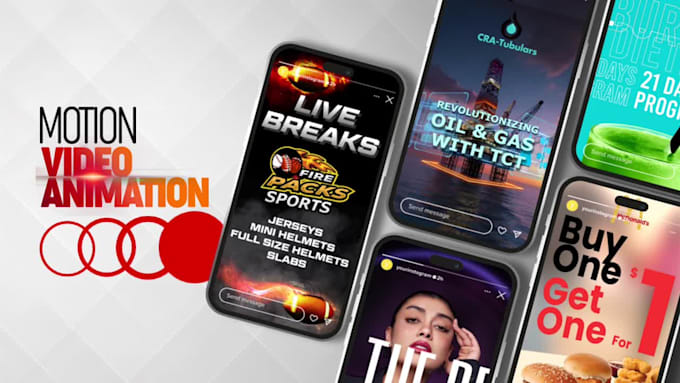 Design video animation, animated gif, short video, branding and ads by ...