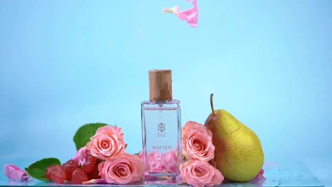 Render realistic 3d perfume bottle design, cgi fragrance, 3d perfume ...