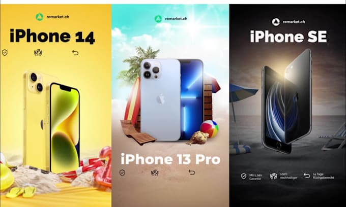 Do animated banner flyers, ads, gifs and party poster animation by ...