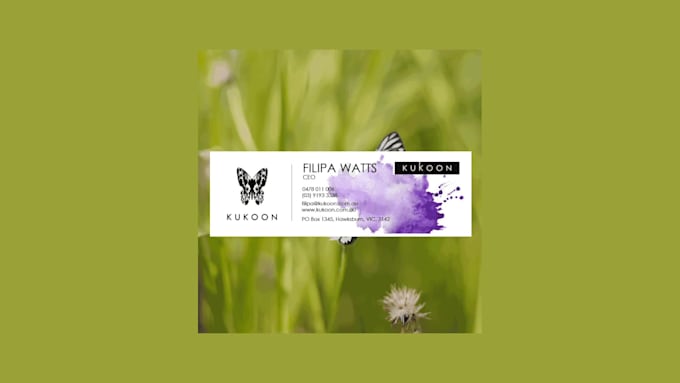 Make perfect clickable and animated email signatures in html by Shaz ...