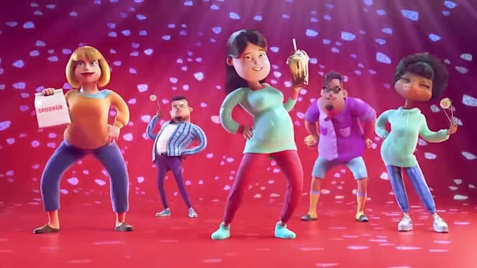 3d animated video, commercial animated video ads creator, character ...