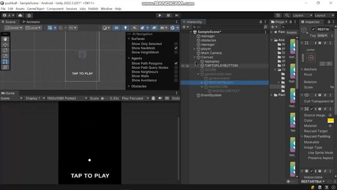 Do 2d game development in unity 2d for pc, android and web by Abubakarajmal18 | Fiverr