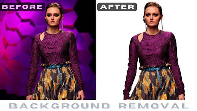 Do expertly remove background photo and remove object, white ...