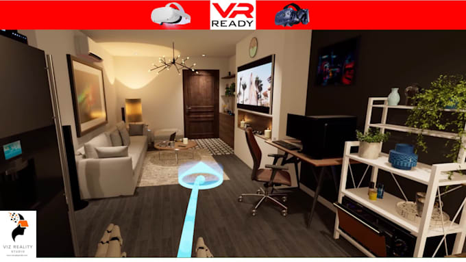 Do virtual reality archviz of your apartment by Vizreality | Fiverr