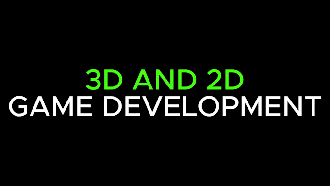 Transform ideas into games, 3d and 2d game development by Racim022 | Fiverr