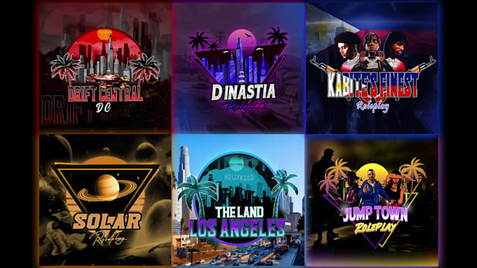 Create fivem rp logo, loading screen and animated banner by Muttti_ | Fiverr