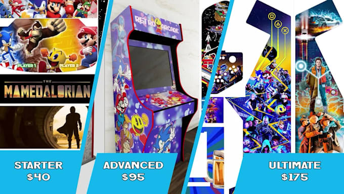 Create best custom arcade artwork by Joshi_sahaj | Fiverr