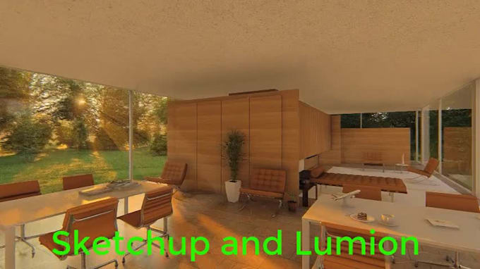 Build sketchup 3d model and make realistic renders on lumion by Syedshahsaud666 | Fiverr