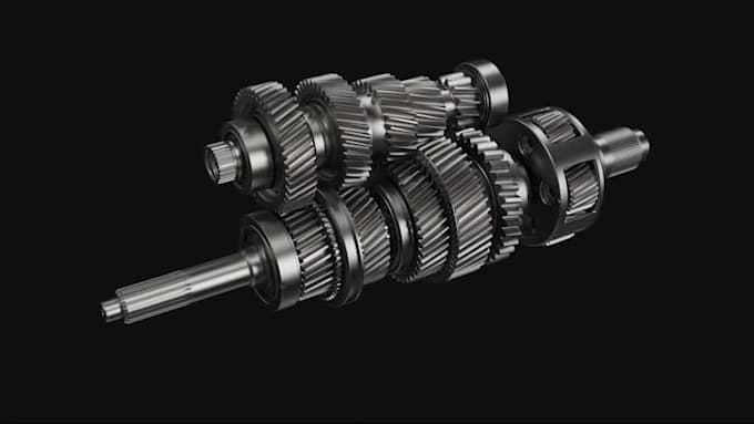 Create 3d industrial exploded view product animations for mechanical ...