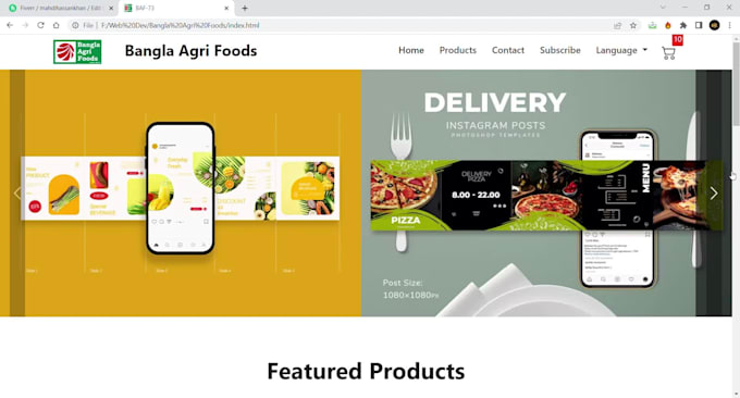 Build a unique and fully responsive website for you by Mahdihassankhan ...