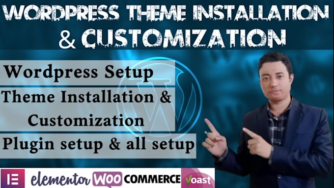 Install and customize your wordpress theme and fix plugin by Jamalhosen1 | Fiverr