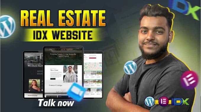 Develop custom luxury real estate idx website for idx mls integration ...