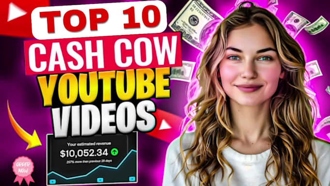 Create automated cash cow faceless videos, cash cow youtube, cash cow ...