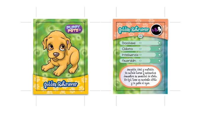 Design professional flash cards and trading cards by Gldgraphdesign ...