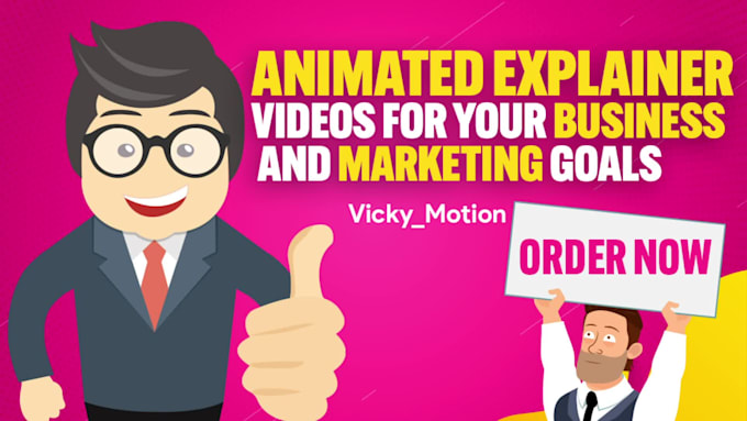 Create an engaging 2d animated explainer video by Vicky_motion | Fiverr