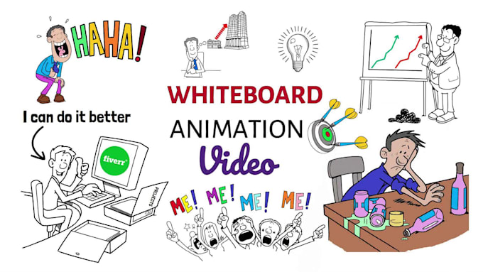Create a professional whiteboard animation explainer video by ...