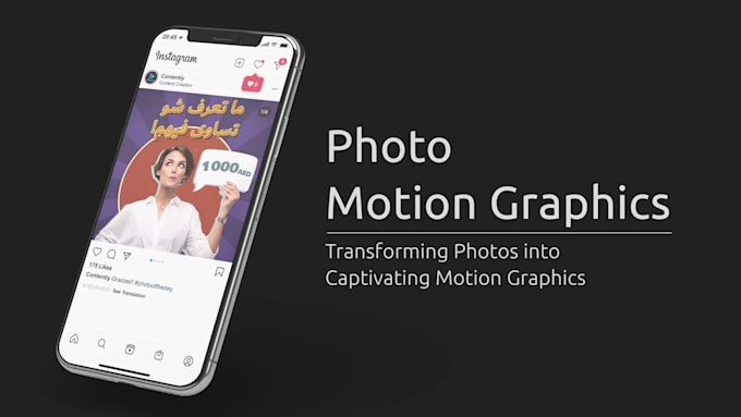 Produce photo motion graphic design, 2d flat animation and stop motion ...