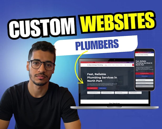 Design a professional plumbing, contractor website by Lekhlif93 | Fiverr