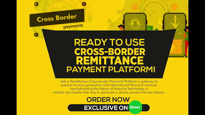 Provide ready to use custom cross border remittance payment platform by ...