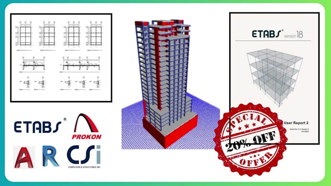 Model, analyze and check the concrete structural design by Lucid_98 ...