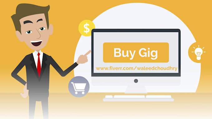 Create engaging 2d animated explainer video by Waleedchoudhry | Fiverr