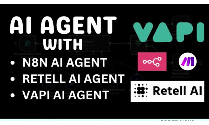Ai calling agent developer custom ai agent with n8n vapi retell voice ai make by Daniel__020 ...