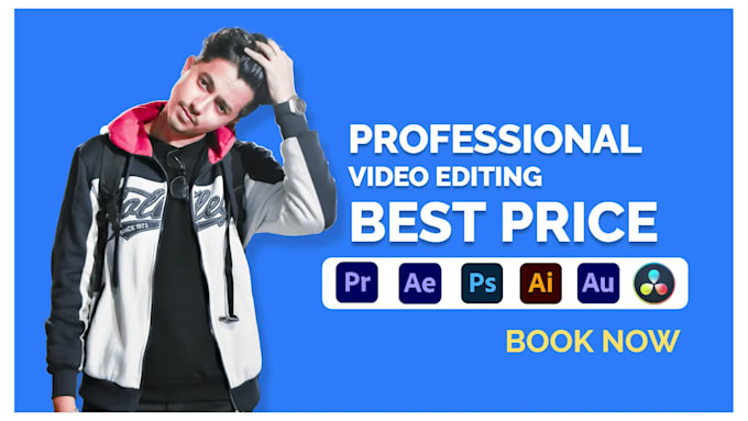 Do professional video editing fast at the best price by Andrew_umer | Fiverr