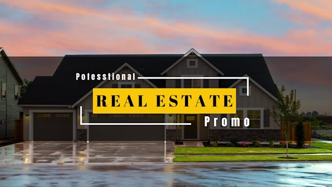 Create professional real estate promo video ads by Hanzllah_editor | Fiverr
