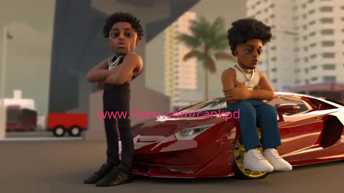 Do 3d character animation,3d animated music video, animated memes coins ...