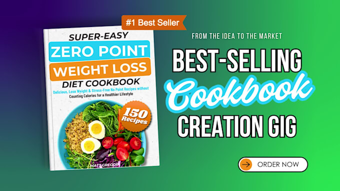 Write and design the perfect cookbook for amazon kdp by Carlo_be | Fiverr