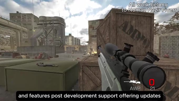 Do unity game development by Game_dev3loper | Fiverr