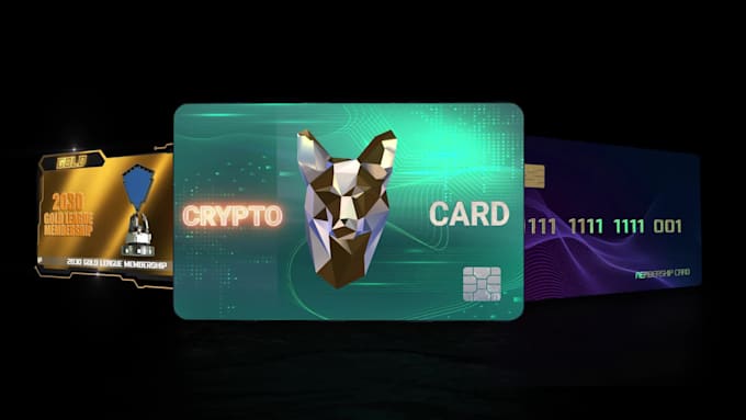 Premium nft card, 3d nft card, membership card, nft card by Nuruddingfx ...