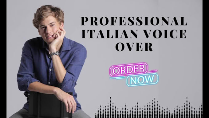 Record a professional italian male voice over by Edopassarelli | Fiverr