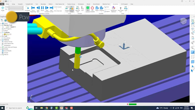 Do cnc programming and provide g codes using powermill by Raza_emrick ...