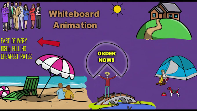 Do whiteboard animations and whiteboard explainer video by ...