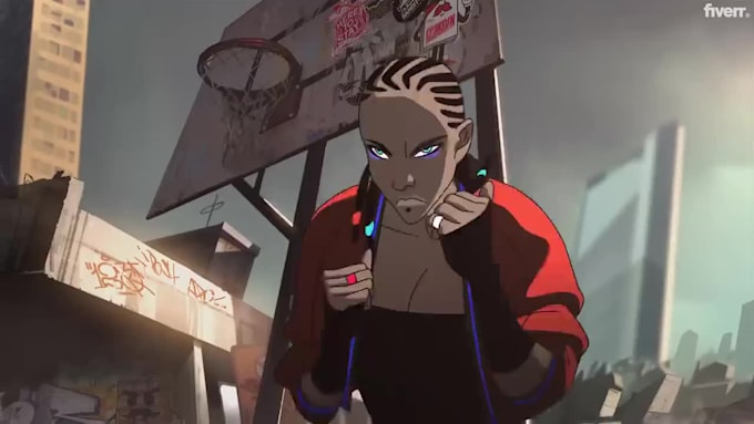 2d cartoon animation, animated video, youtube intro, animated logo,game ...