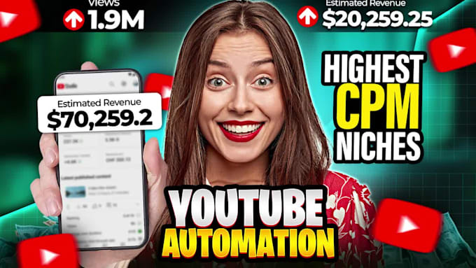 Create automated youtube channel, cash cow videos and top10 videos by Sm_automators | Fiverr